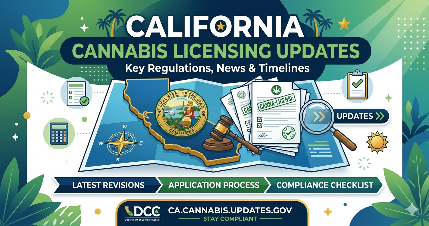 California Cannabis Licensing Updates - WeCann